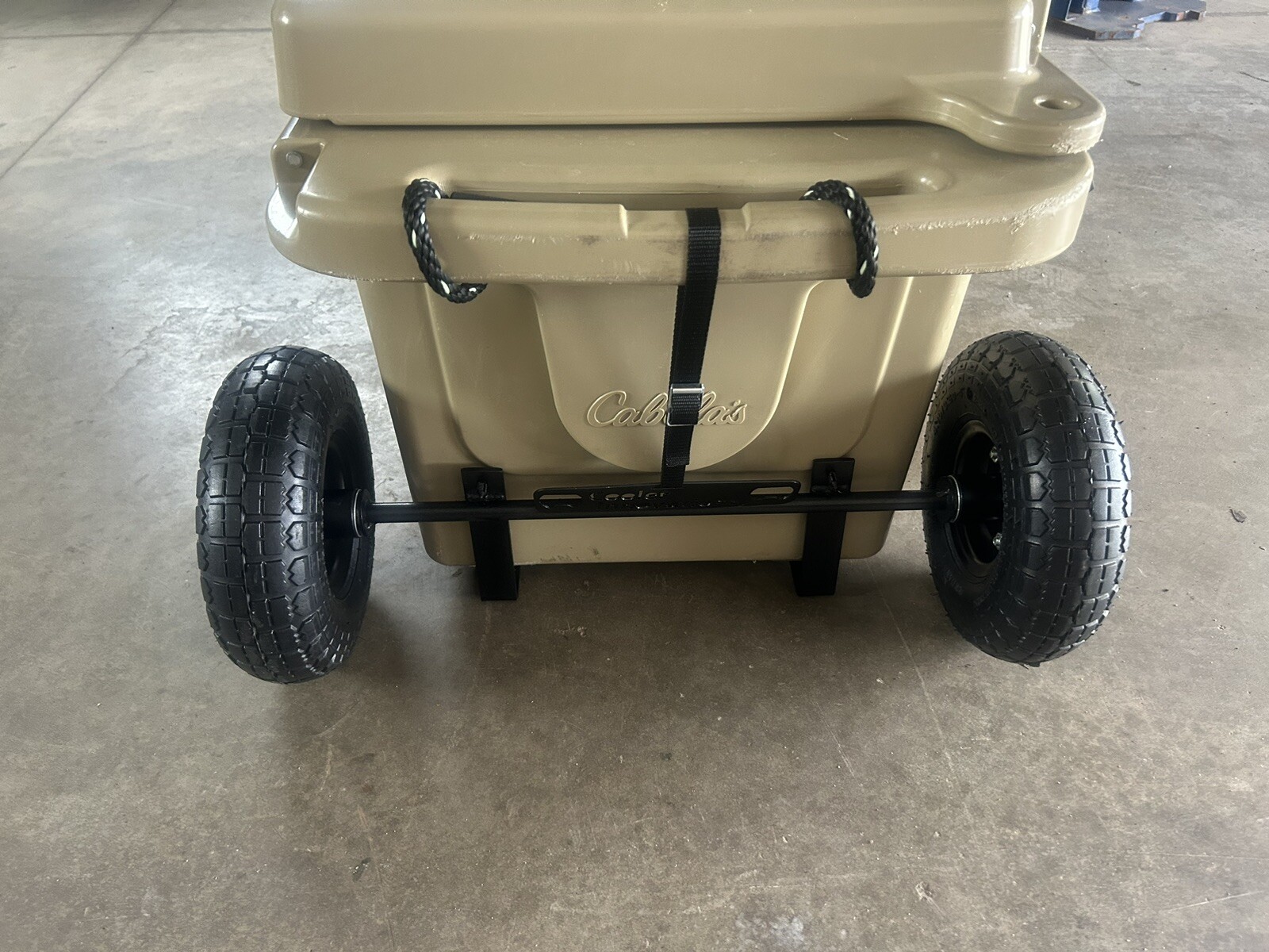 Cabels Cooler 60 Wheel Tire Axle Kit--COOLER NOT INCLUDED | eBay