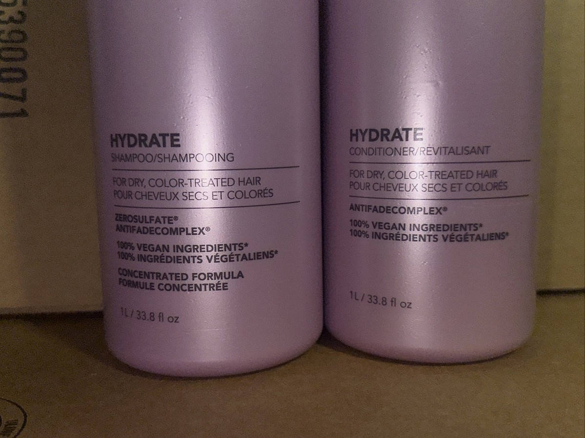 outlet discount sale PUREOLOGY HYDRATE shampoo & conditioner set ( 33.8 ...