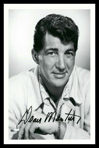 Dean Martin Autograph Signed & Framed Photo | eBay