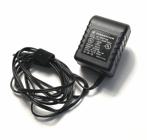 Sennheiser AC Adapter Power Supply TR120 UD-0902B AC 120V 60Hz 3W DC 9V ...