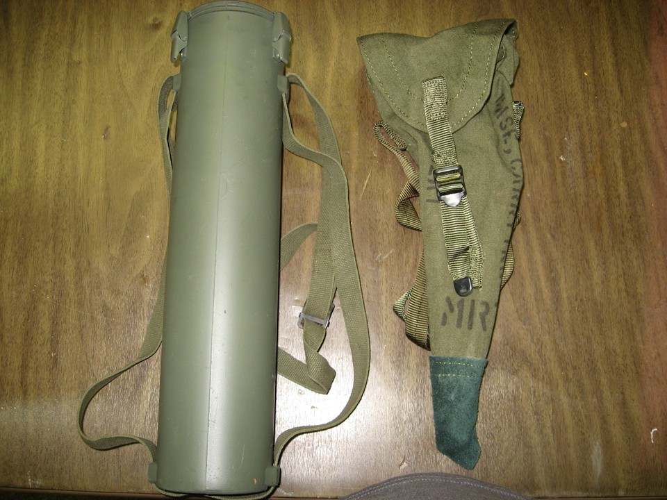 Vietnam War M49 Spotting Scope W/ M15 Tripod and m42a1 & M/164 CARRYING ...
