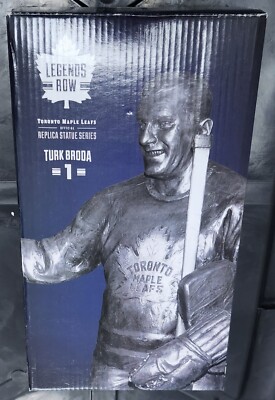 Toronto Maple Leafs Legends Row Hockey Statue/figurine Turk Broda NHL ...
