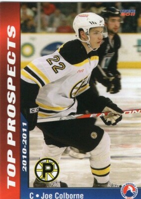 Joe Colborne 2010-11 AHL Top Prospects Providence Bruins | eBay