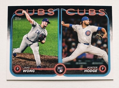 JAKE WONG/PORTER HODGE 2024 Topps Update Rookie Combos #US106 Chicago ...