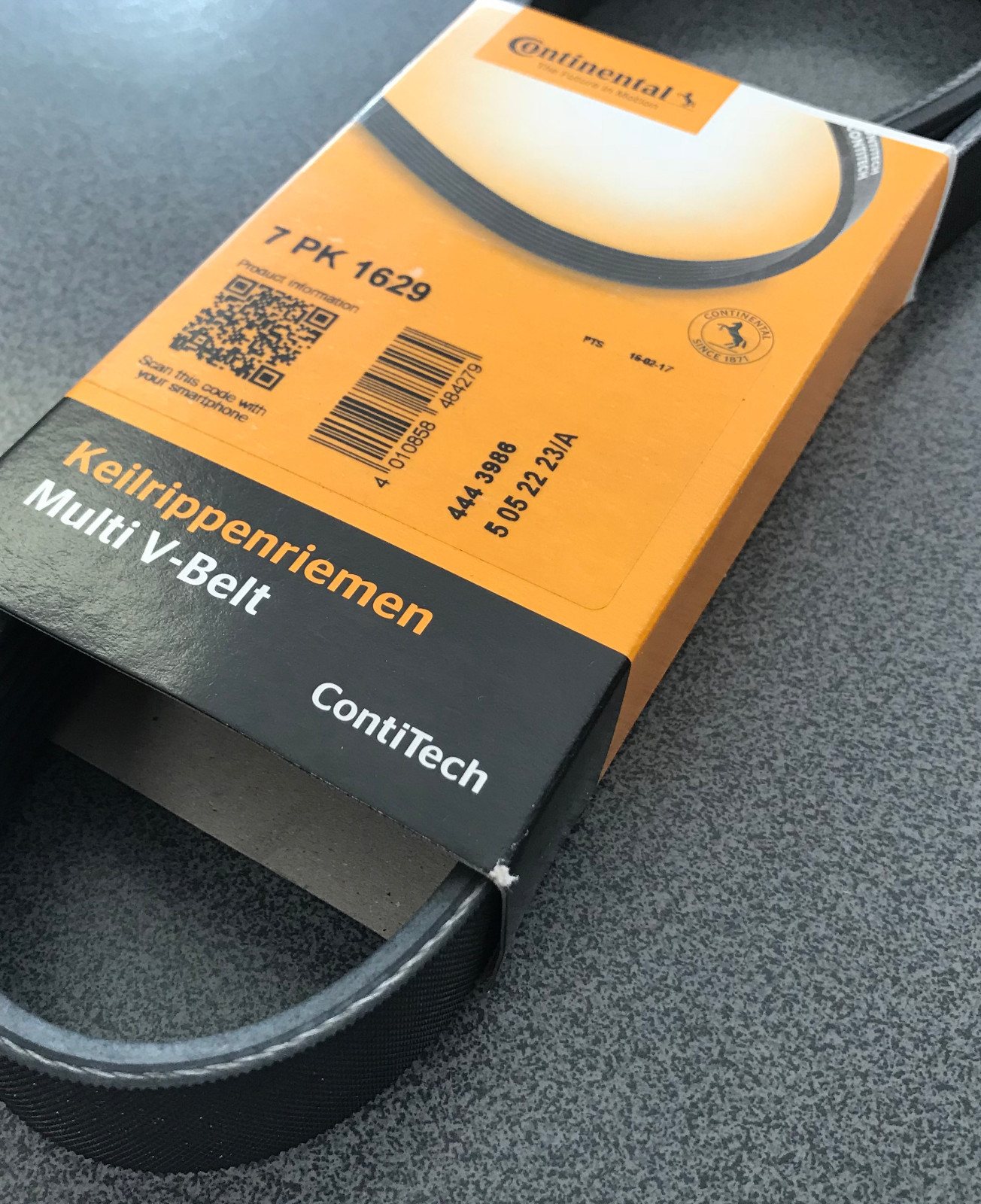 V-Ribbed Belt CONTITECH 7PK1629 BMW 11287833264 11287631823 | eBay