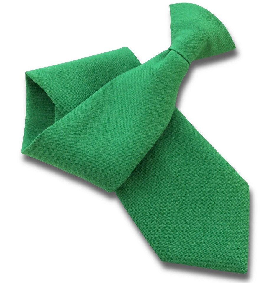 Plain Clip On Tie Clipper - Regular and XL Extra Long Length Matte ...