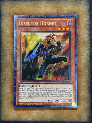Yugioh Inzektor Hornet GRCR-EN038 Collector Rare 1st Ed NM | eBay