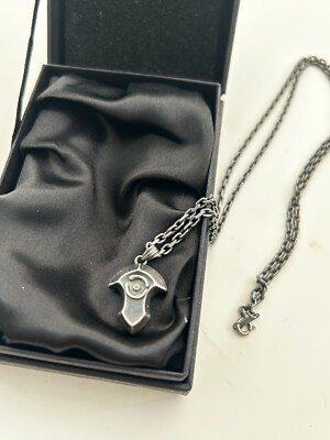FF14 FFXIV Final Fantasy XIV Square Enix necklace SILVER PENDANT AZEM'S ...