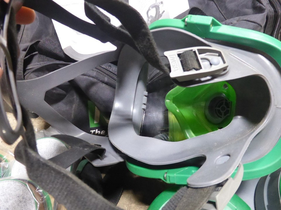 MSA Optimair 3000 Respirator Kit Face Mask Breathing Apparatus - Faulty ...