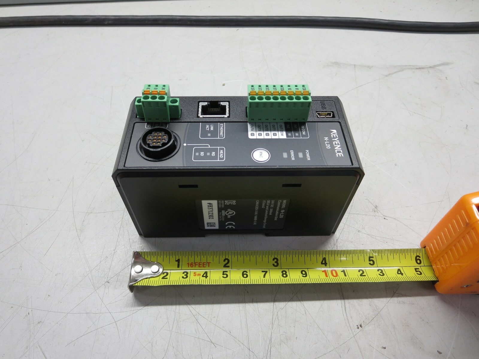 Keyence, N-L20, Communications Module, 24 VDC, 380 mA, Class 2 | eBay