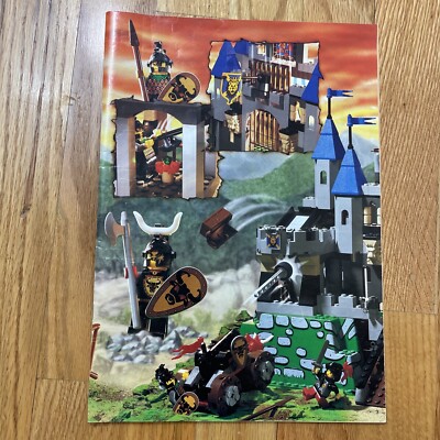 Lego 6098/6091 King Leo's Castle Instructions Manual Booklet ( Missing ...