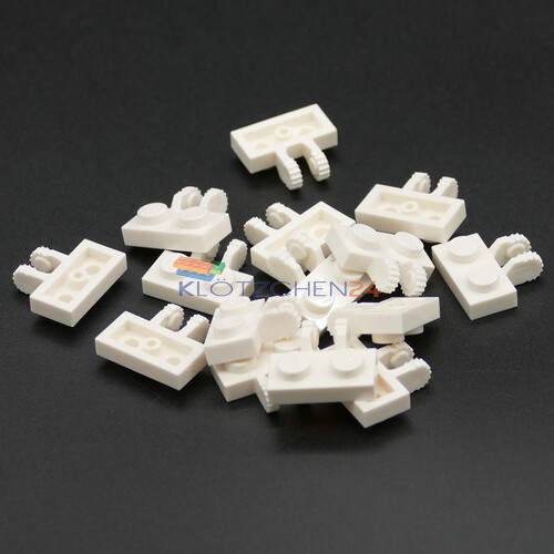 4515337 LEGO Platte mit Gabel 1x2 weiß # 60471 online kaufen | eBay