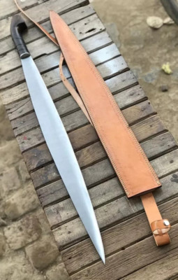 Custom Handmade Barong & Pira Sword, Philippines Kampilan Sword with ...