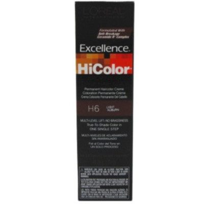 Loreal Exc. Creme HiColor 1.74oz - H6 Light Auburn | eBay