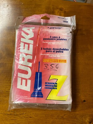 Eureka Disposable Dust Bags For Ultra Upright Vacuum Cleaner Style Z ...