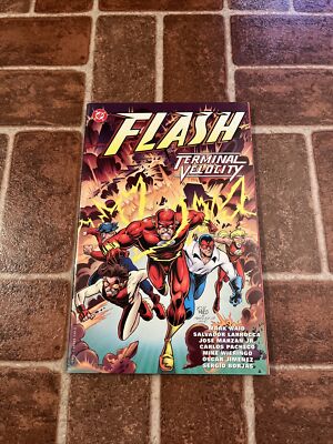 Flash: Terminal Velocity Graphic Novel (DC Comics, November 1995) FREE ...