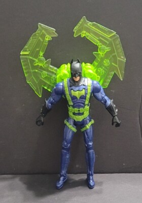 Batman Begins Drop Attack Action Figure 2005 Mattel Power Tek Dark ...