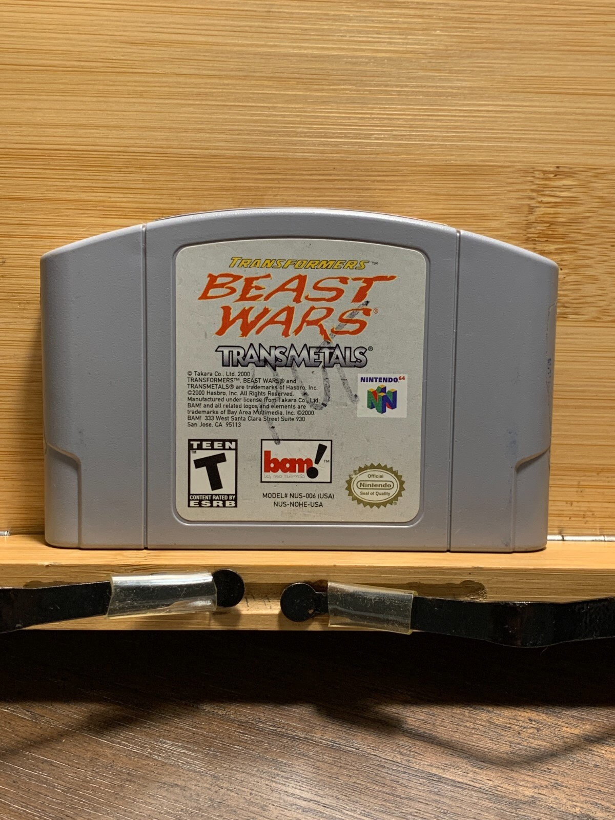 Transformers Beast Wars Transmetals (Nintendo N64) Authentic ...