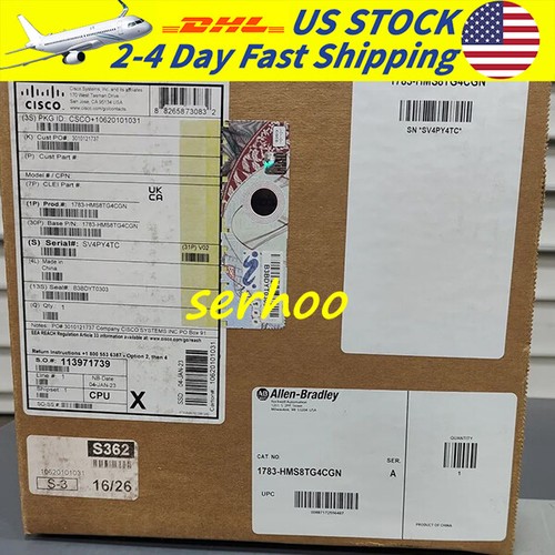 1783-HMS8TG4CGN New Sealed Allen Bradley Stratix 5400 Ethernet Switch ...