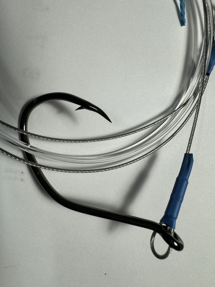 4 X TOPE, RAY & BULL HUSS HEAVY DUTY RIG BOAT AND SHORE TOPE 6/0 ...