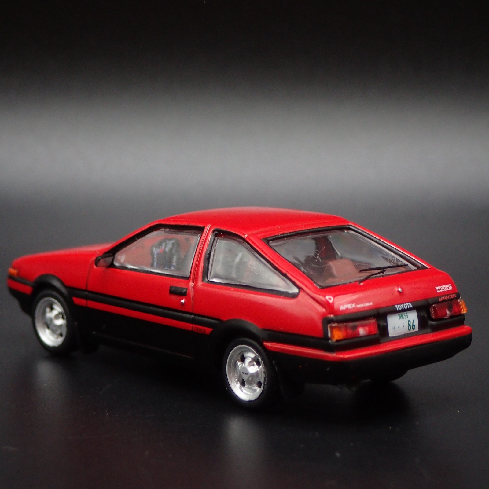 1983-1987 TOYOTA COROLLA SPRINTER TRUENO AE86 RARE 1/64 SCALE DIECAST ...
