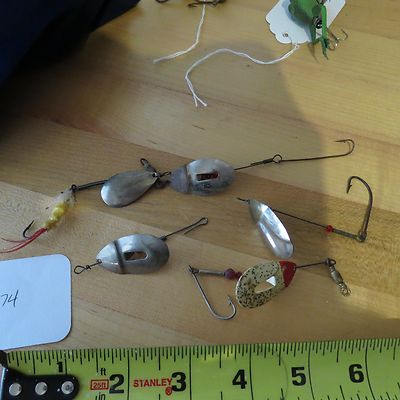Vintage Mix June bug fishing lures (lot#9374) | eBay