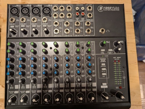 Mackie 1202VLZ4 1202 VLZ4 Compact Desktop MIXER USED PERFECT | eBay