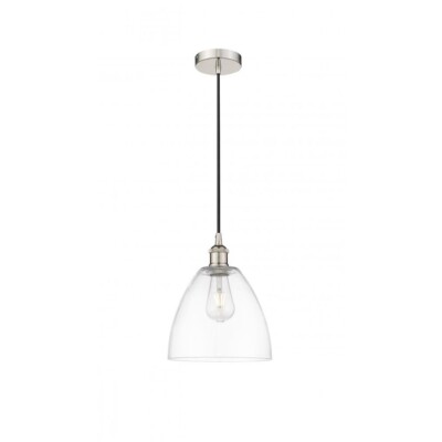 Innovations Edison Dome 9" 1-Lt LED Mini Pendant, PN/CL - 616-1P-PN-GBD ...
