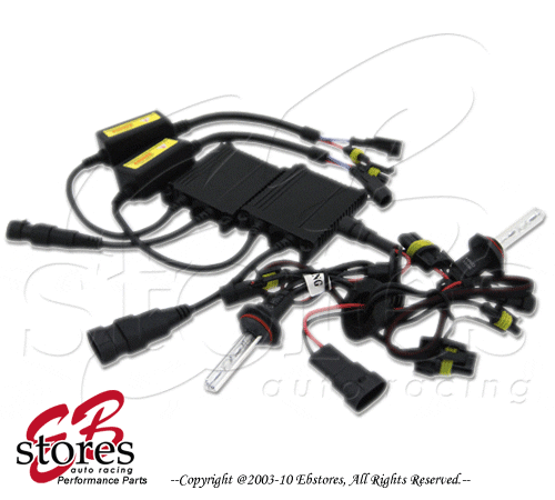 12000K Purple 9005 12V 55W High Beam Slim Xenon HID Conversion Kit 1 ...