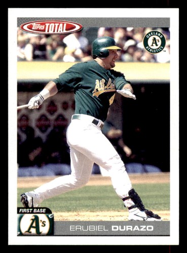 2004 Topps Total #380 Erubiel Durazo Oakland Athletics | eBay