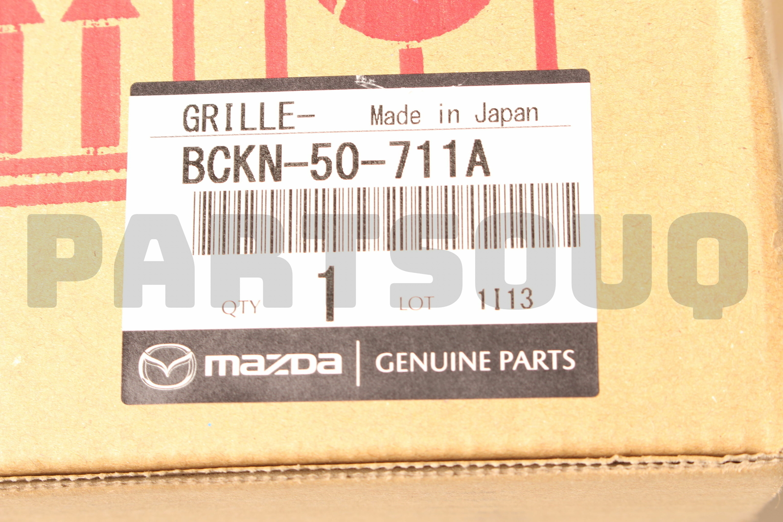 BCKN50711A Genuine Mazda GRILLE,RADIATOR BCKN-50-711A | eBay