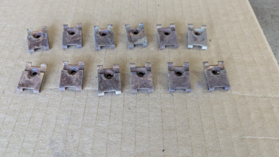 1968 1969 1970 1971 1972 FORD F100 DOOR ACCESS PANEL CLIPS OEM- 12 ...