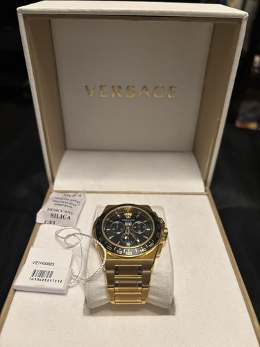 Versace Greca Extreme Chronograph Watch Men 45mm | eBay