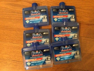Finish Dishwasher Machine Cleaner 8.45 fl oz PACK of 6 | eBay