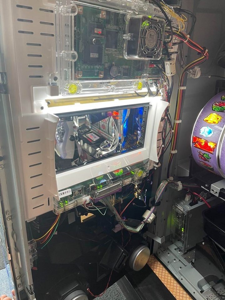 Black Lagoon Zero Japanese Slot Machine Pachi-Slot Pachislo Coinless ...