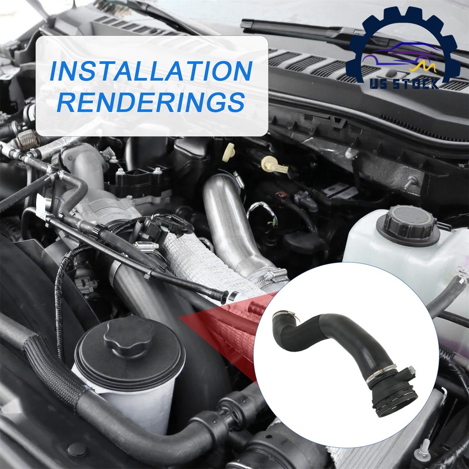 Turbo Intercooler Outlet Tube HC3Z-6F073-B For Ford 2017-2019 Super ...