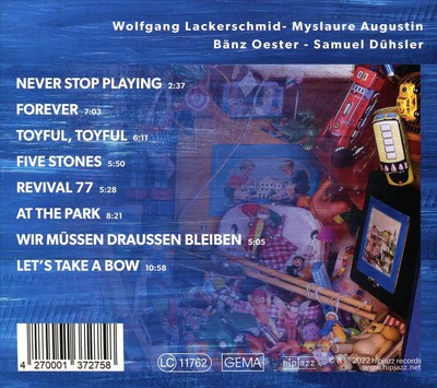 WOLFGANG LACKERSCHMID NEVER STOP PLAYING NEW CD 4270001372758| eBay