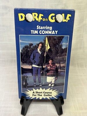 Dorf on Golf (VHS) Tim Conway 1987 Rare VHS Golf Comedy Collectible NEW ...