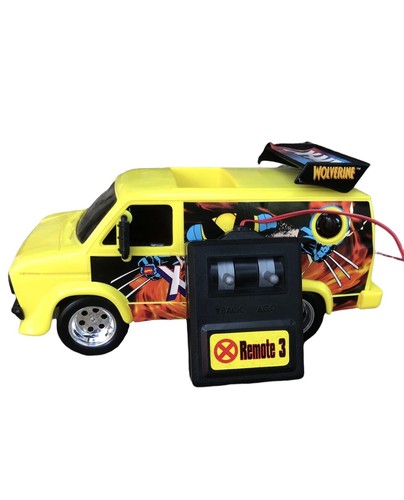 1996 X-Men Wolverine Wired Remote Control Boogie Adventure Van Tested ...
