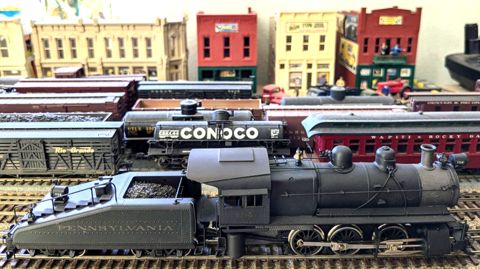 L@@@K! OVERLAND BRASS PRR CLASS B-6 0-6-0 HO *CUSTOM-PAINT *HEADLAMP ...