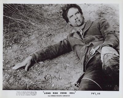 Long Ride from Hell RARE 1968 Steve Reeves Scene Original Press Movie ...