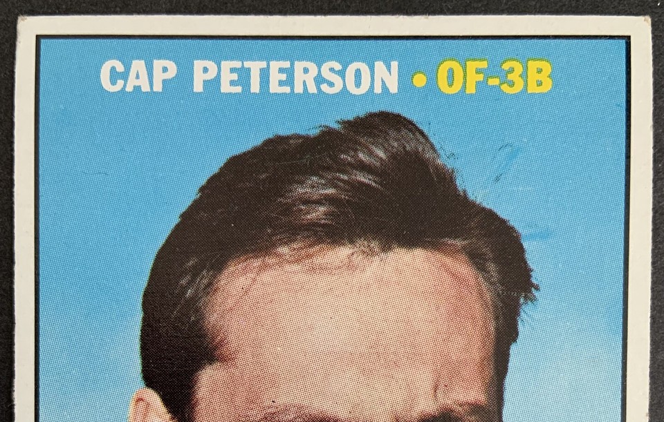 1967 Topps Cap Peterson #387 Washington Senators | eBay