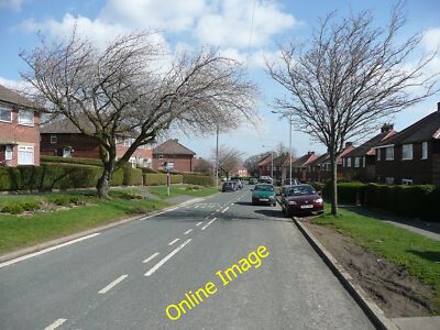 Photo 6x4 Highfield Road in April Elland Before long the cherry tree ...