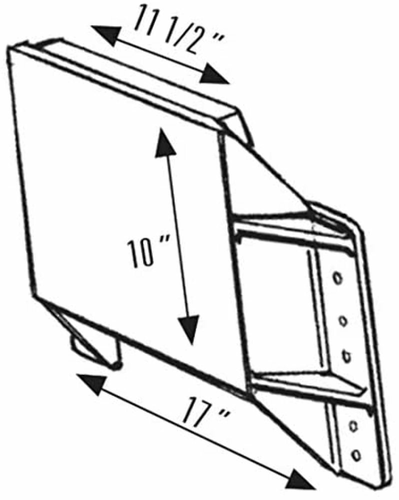 TH Marine MJ-1-DP Mini-Jacker Jack Plate Outboard 35HP MAX Setback 4 ...