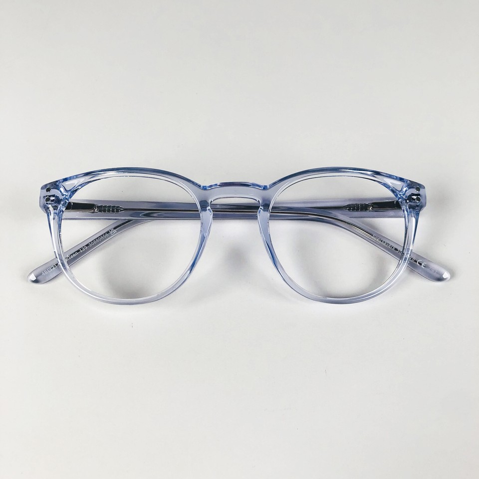 SPECSAVERS eyeglasses CLEAR BLUE ROUND glasses frame MOD: TEEN 139 ...