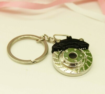 BLACK BRAKE KEYCHAIN Car Keys Mini Mechanic Cars Tradie V8 4x4 4WD JDM ...