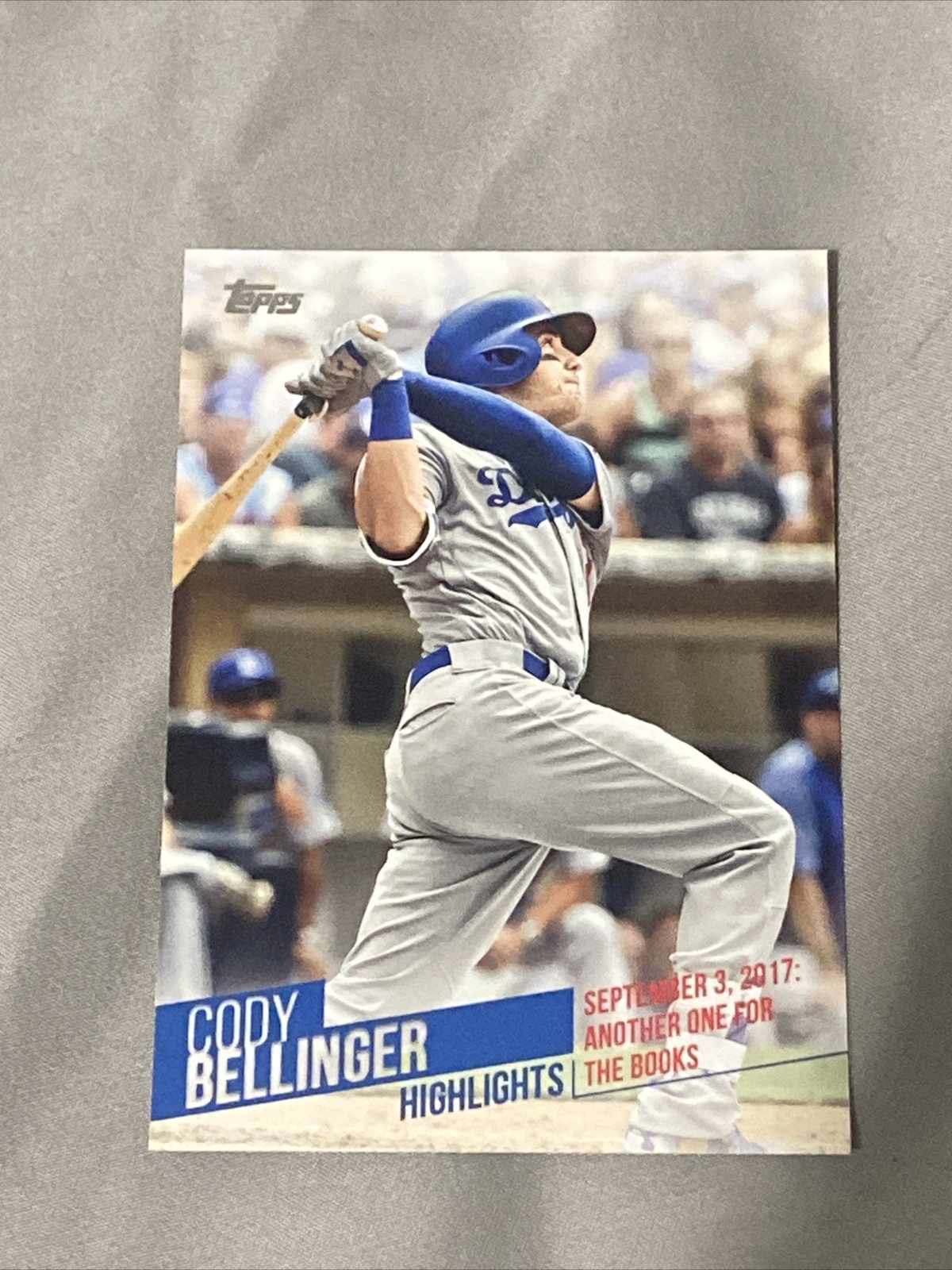 2018 Topps - Target Cody Bellinger Highlights Blue #CB-20 Cody ...