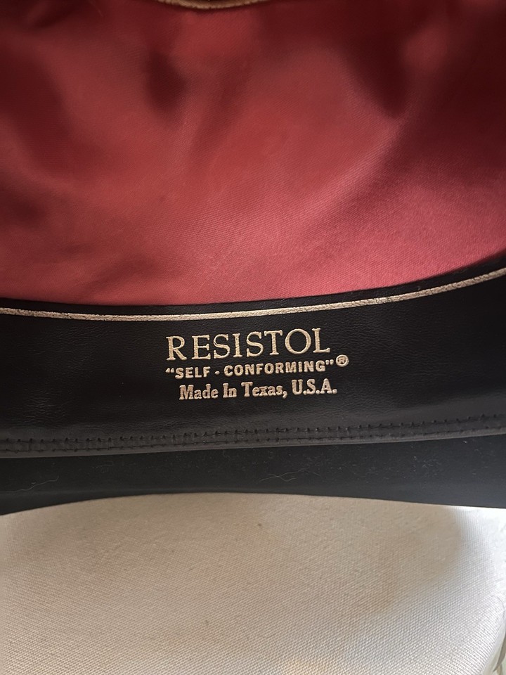 Resistol Beaver Vintage 7x Cowboy Hat Cutter Bumps Size 7 Union Made In ...