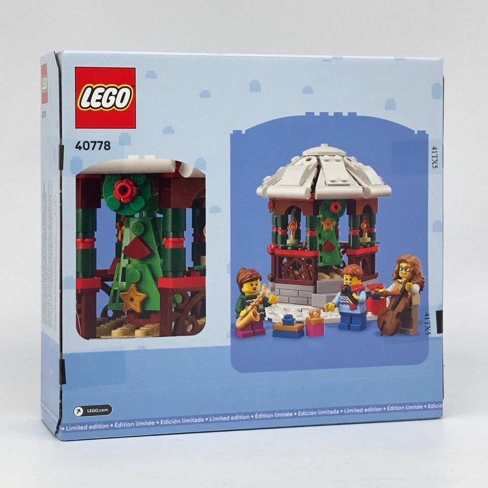 LEGO 40778 Winter Gazebo Limited Edition 245 pieces Christmas GWP - NEW ...