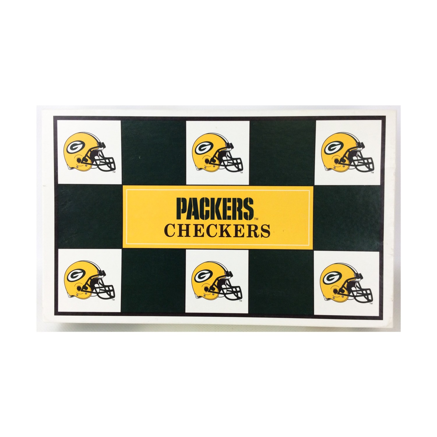 Big League Boardgame NFL Checkers - Green Bay Packers vs. Chicago Box ...